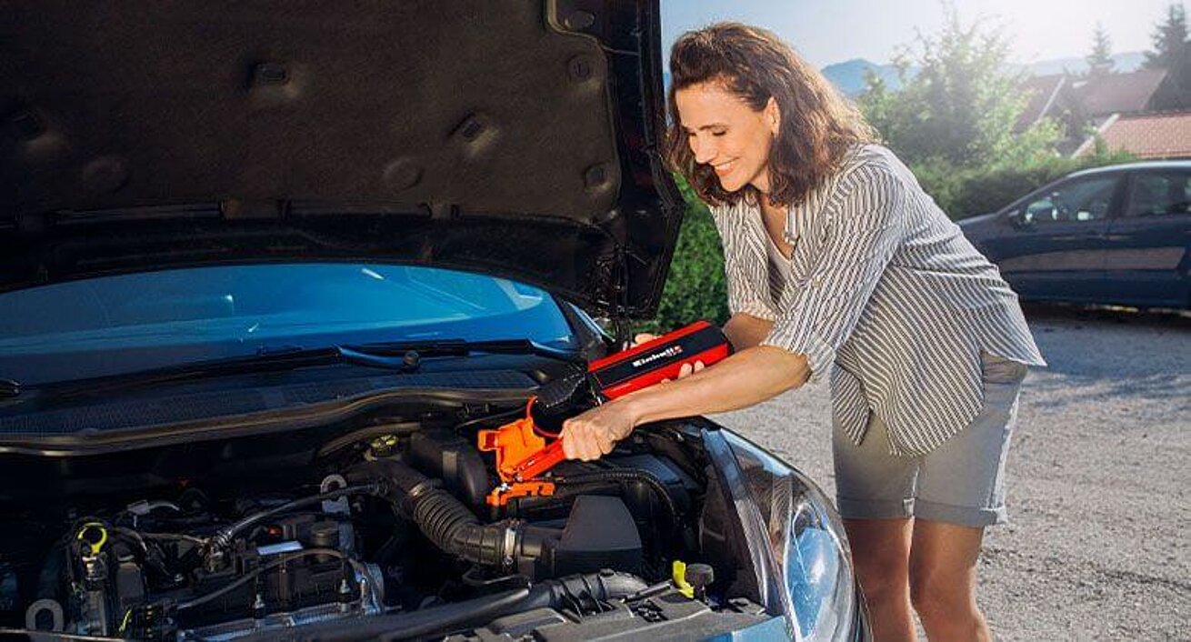 Kablovi za auto u različitim veličinama za poneti | Einhell.rs